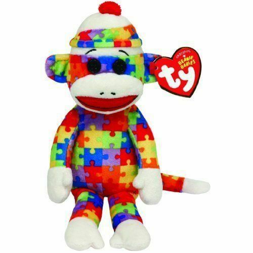 Ty Sockenaffe Puzzle Plüsch Knopfaugen Sock Monkey online kaufen | eBay
