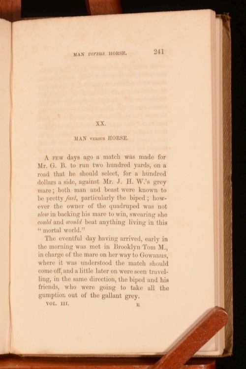 1854 3vol Thomas Chandler Haliburton Americans At Home Author ...