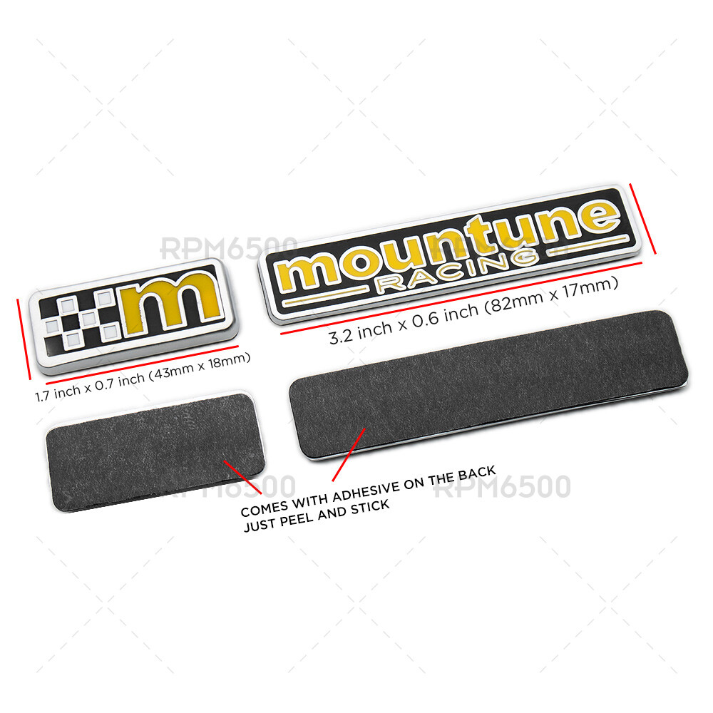 Mountune Racing Performance Badge Emblem | Sport | Fiesta Focus Mustang ...