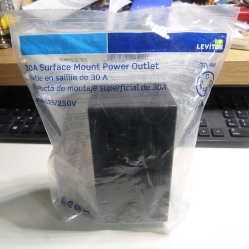 Leviton 30A 125/250V NEMA 14-30R Surface Mounting Receptacle (55054) | eBay