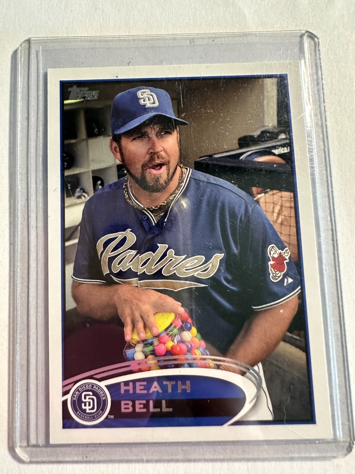 K91,418 - 2012 Topps #421A Heath Bell VAR SP/With gumballs | eBay