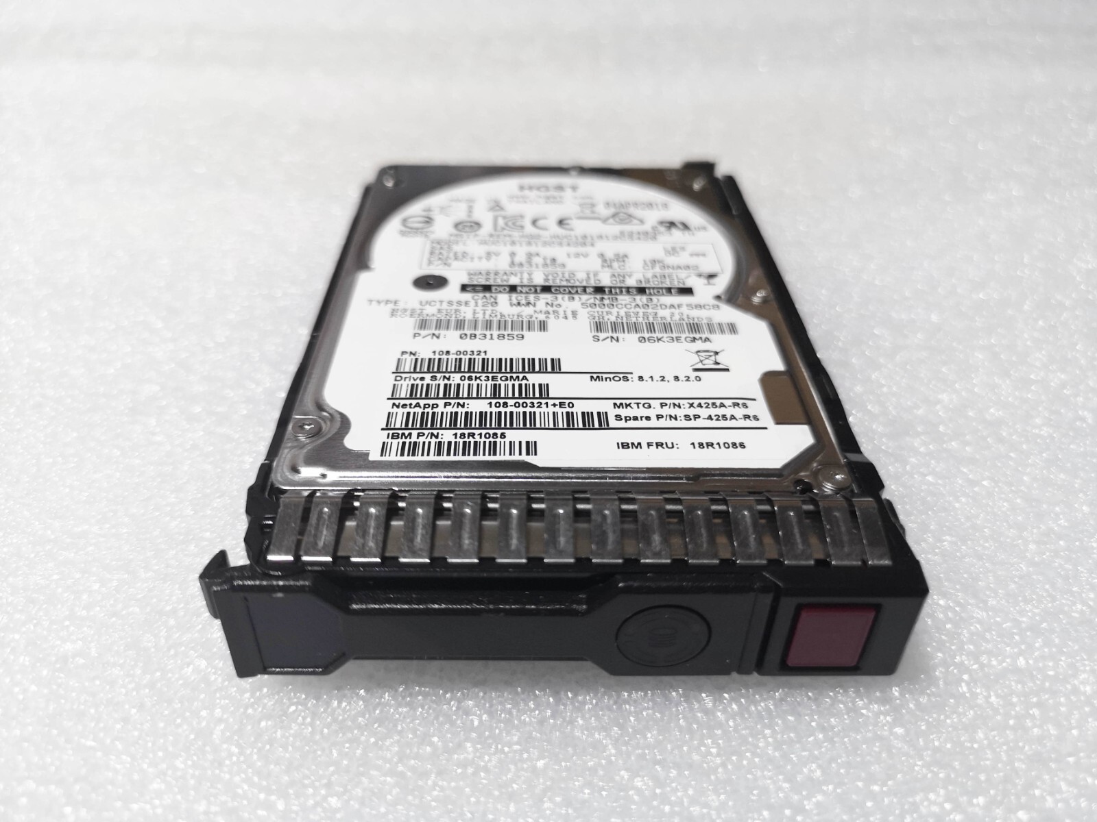 HGST 1.2TB 10K SAS 12G SFF | for ProLiant Gen8 Gen9 Gen10 Caddy | eBay.de