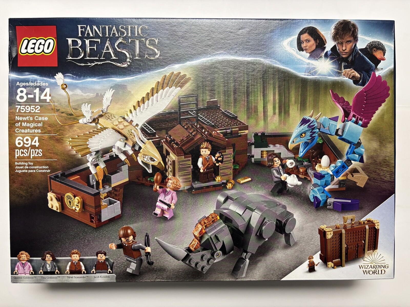 LEGO Newt's Case of Magical Creatures - Harry Potter 75952 - New Sealed