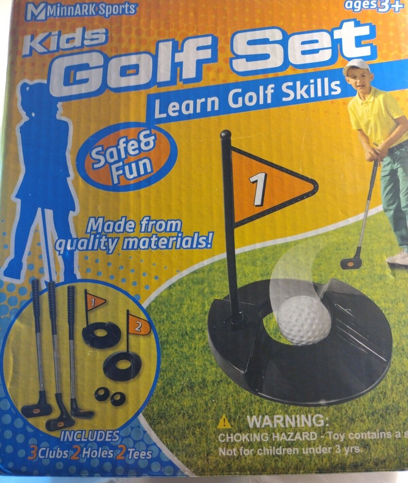 Kid's Golf Set MinnARK Learn Golf Skills Safe & Fun Ages 3+ Easy to ...