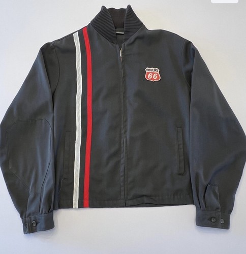 1960s PHILLIPS 66 GAS STATION JACKET EMBROIDERED | eBay