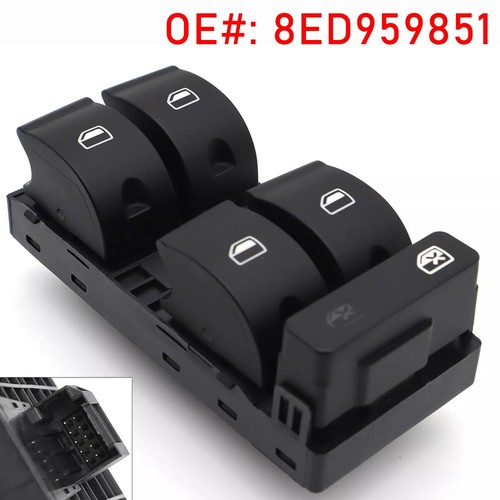 New Electric Power Window Master Switch For 2005-2012 Audi A3 A6 S6 Q7 ...