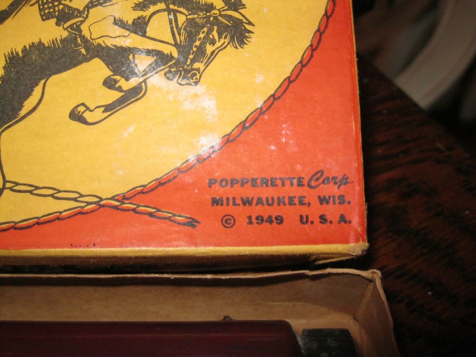 Yip-Pee Power-pop cork gun in the box 1949 nos | eBay