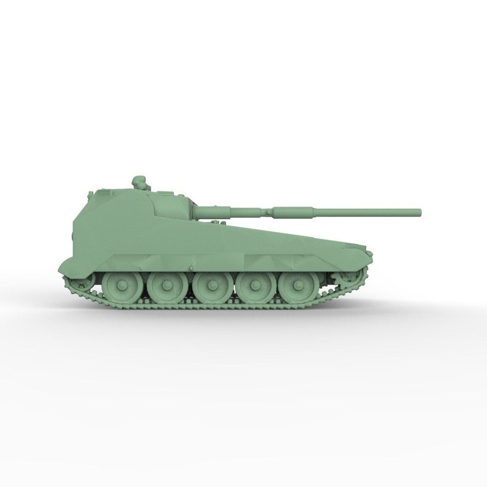 15mm War Gaming Military Model Kit Sweden IKV90 Tank Destroyer | eBay