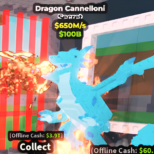 💎 Diamond Dragon Cannelloni 650 M/s -Steal A Brainrot- NEW SECRET NYAN ...