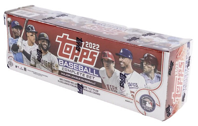 2022 Topps MLB Baseball COMPLETE 665 Cards Factory Sealed Hobby Edition ...