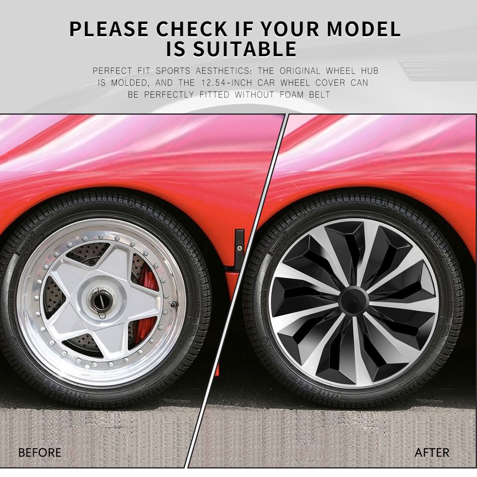 For Chevy Trax Impala Fit 16" Steel Wheel Rim Hub Caps Hubcaps Cover ...