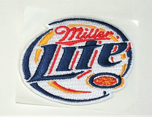 Miller Lite Beer Cloth Sticker Patch 2000s NOS New | eBay