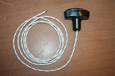 Stihl Echo Husqvarna Chainsaw Pull Start Rope Cord 1/8 #4 w/ Handle 5ft ...