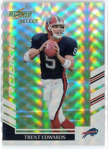 2007 Score Select Rookie /599 Trent Edwards RC #375 Buffalo Bills | eBay