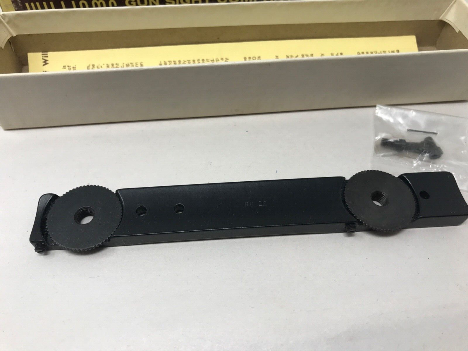 RUGER 22 WILLIAMS SCOPE MOUNT QUICK CONVERTIBLE ~ TOP MOUNT BASE ONLY ...