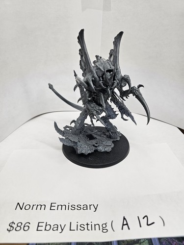 Games Workshop Warhammer 40K Tyranids Norn Emissary Figure - (A12) Used ...