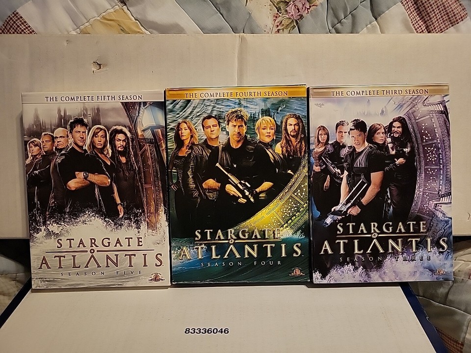 Stargate SG-1 Complete Series and Stargate Atlantis Complete Series + 3 ...