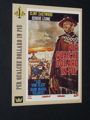 DUE EMME CARD 1996 CINEMA FILM #139 POUR DOLLARS EN + LEONE CLINT ...