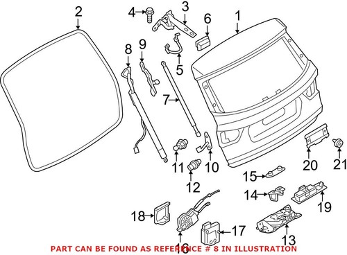 Genuine OEM Tailgate Pull Down Motor for BMW 51247432741 | eBay