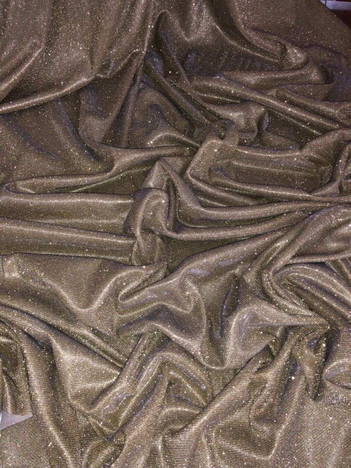 Sparkly Glitter Stretch Moonlight Fabric 58”wide Dress Bridal Costumes ...