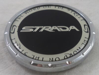 Strada Wheels Chrome Custom Wheel Center Cap Set 3 # PD-CAP-STRADA ...