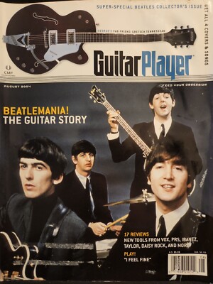 Guitar Player Magazine August 2004 The Beatles Beatlemania The Guitar ...