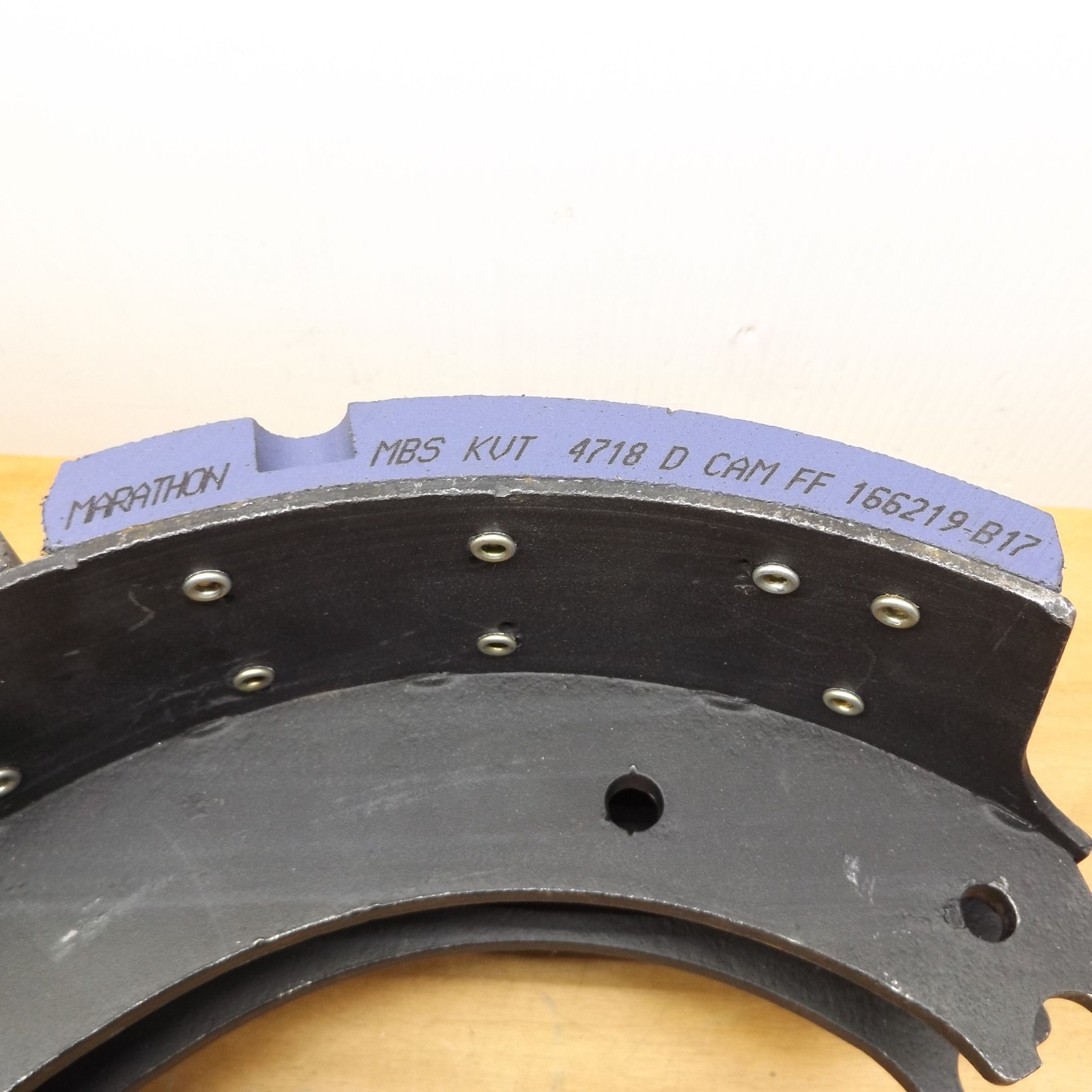 Marathon 166219-B17 MBS Kvt 4718 D Cam Ff Brake Shoe 8.5″ Wide | eBay
