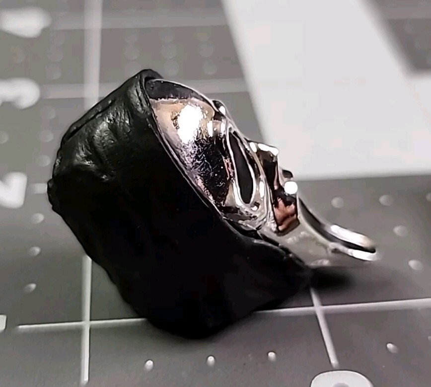 NECA Ghostface Inferno HEAD accessory w/ CHROME, WHITE MASK and knives ...