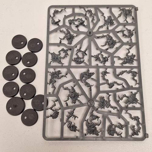 Warhammer 40k- Tyranid NEUROGAUNTS 10x models, unbuilt, on sprue SD674 ...