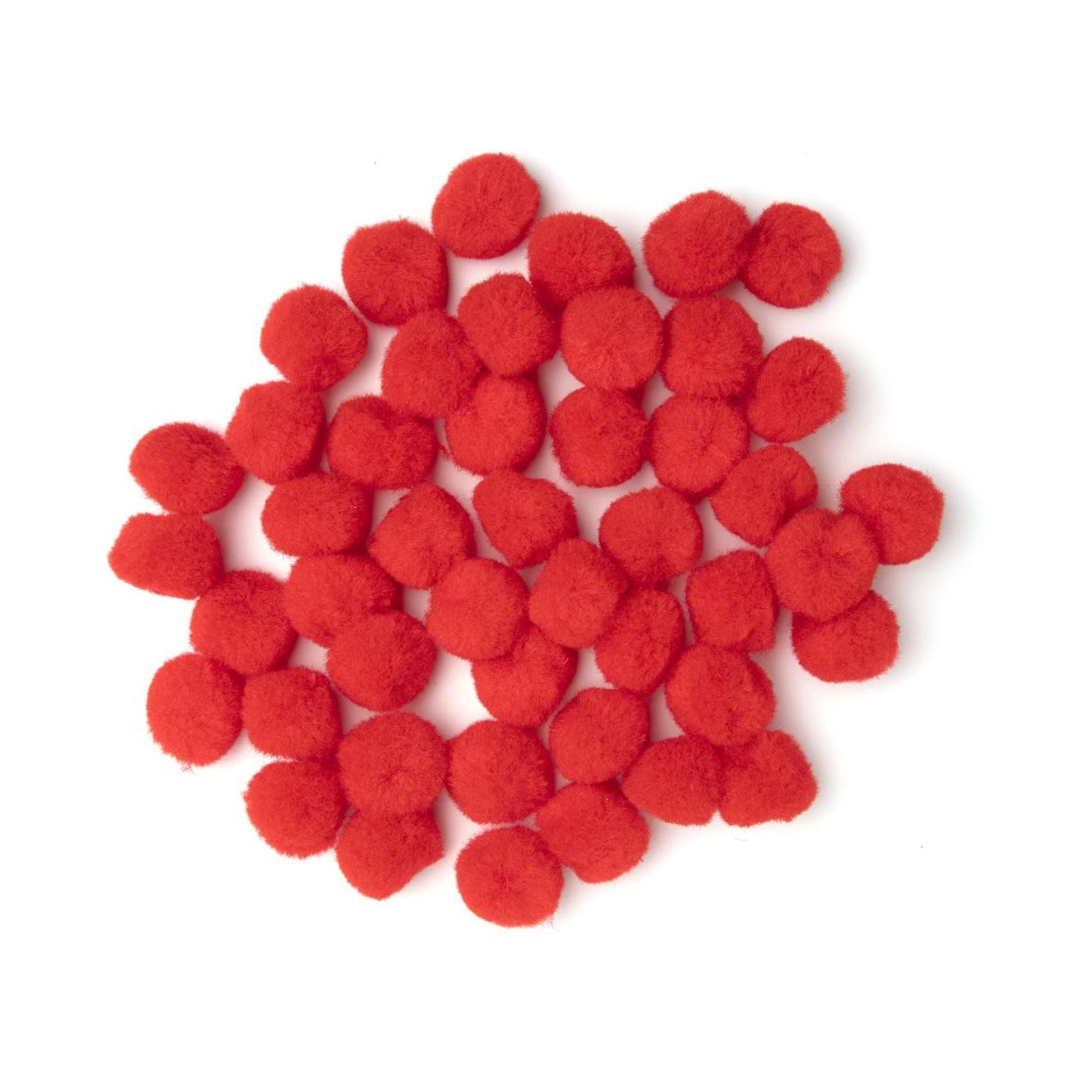 Rudolph Noses | Red Craft Pom-Poms - .75in. - 45 Pieces/Pkg ...