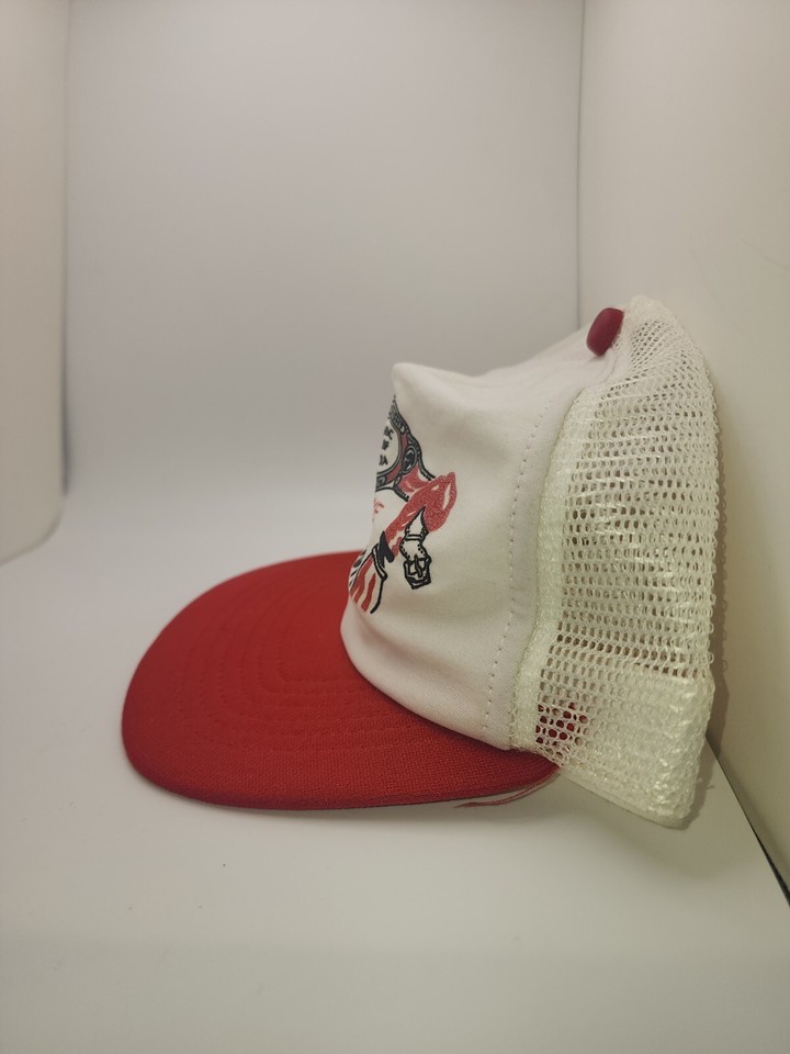 Iron Mike Tyson Snapback Hat Red And White Hat Vintage WBC IBF WBA ...