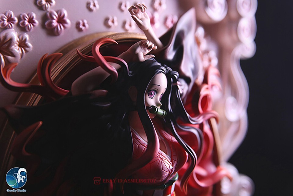 Gravity Art Demon Slayer Kamado Nezuko Statue Model In Stock | eBay