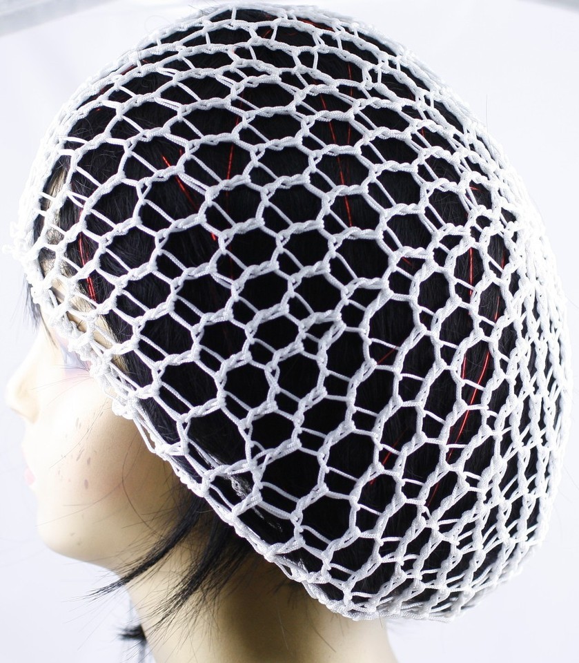 1 Piece Thick Hair Net French Mesh Fish Net Hairnet & Snood One Size ...