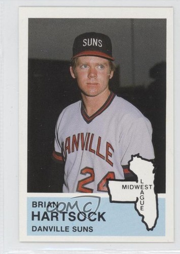 1982 Fritsch Midwest League Stars of Tomorrow Brian Hartsock #192 | eBay