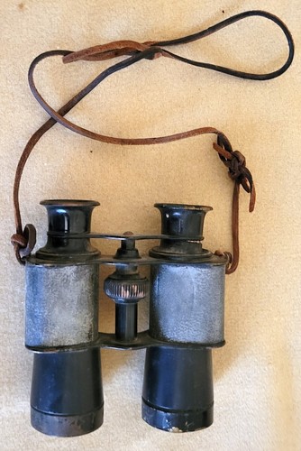 Binoculars Unmarked Fair Condition Vintage WWI Era | eBay