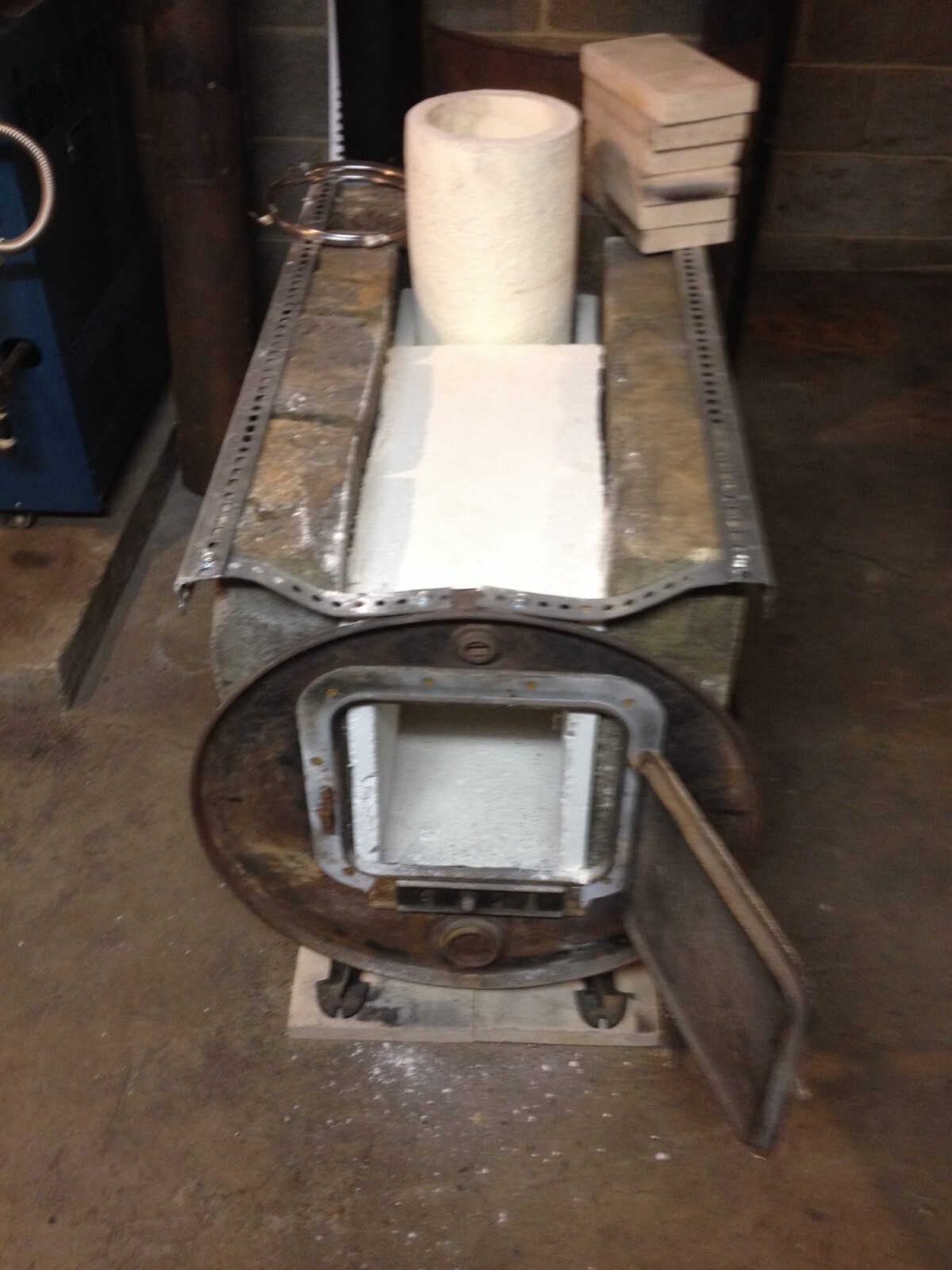 1" CeraBlanket 24"x25' Ceramic Fiber Blanket Insulation 8# Thermal ...