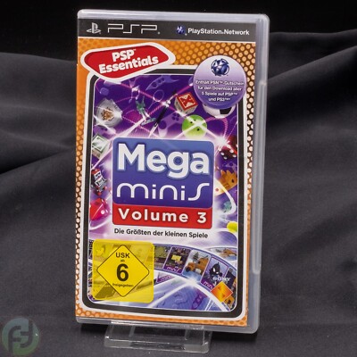 Sony PSP - Mega minis Volume 3 - PSP Essentials - PlayStation Portable ...