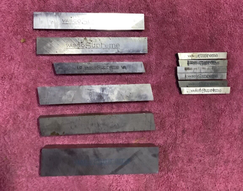 12 machinist lathe tool steel cutting blanks Vasco,Rex | eBay