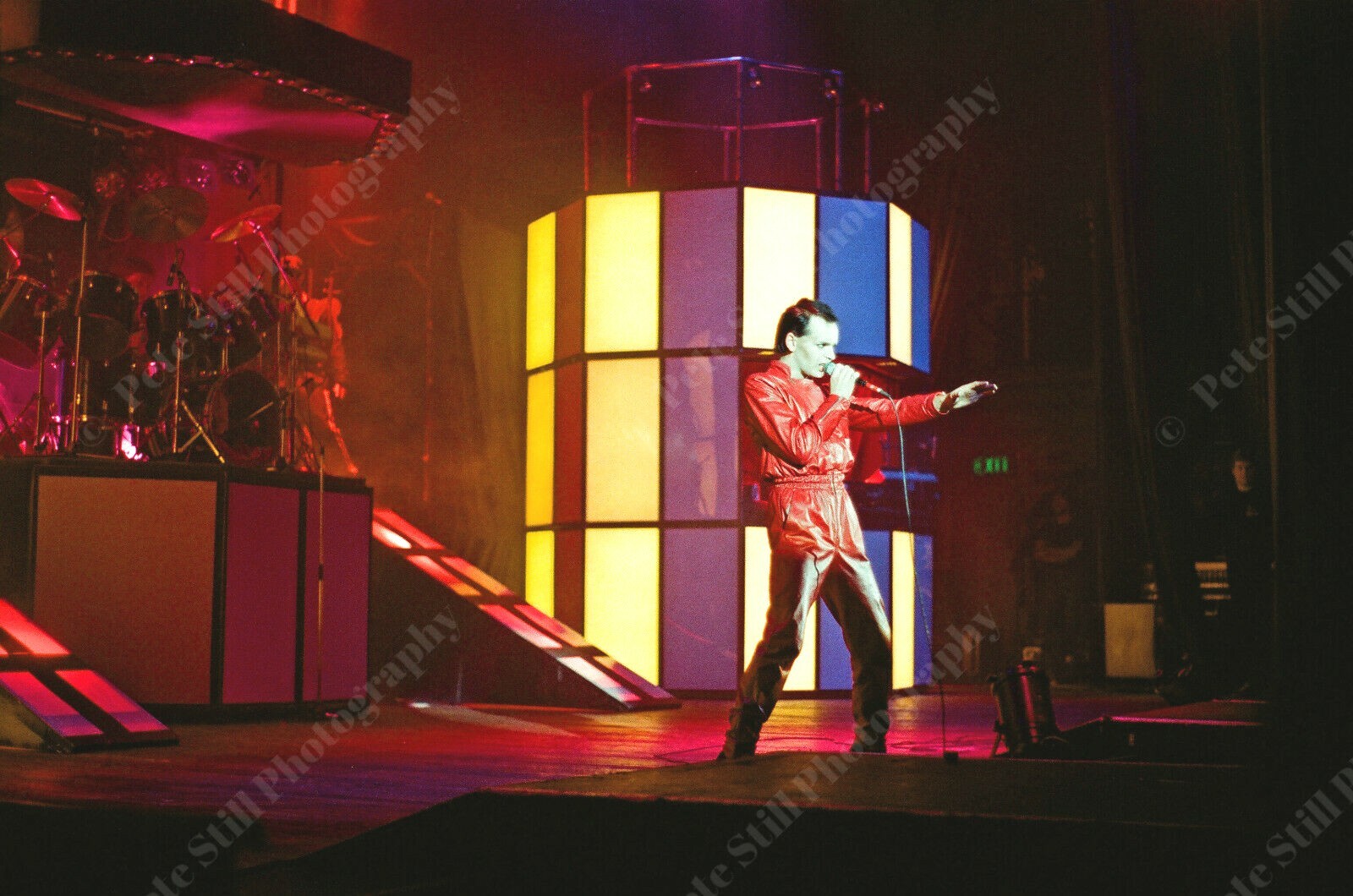 GARY NUMAN in concert 1980 'Teletour' ~ Set of 60 RARE PHOTOS ...