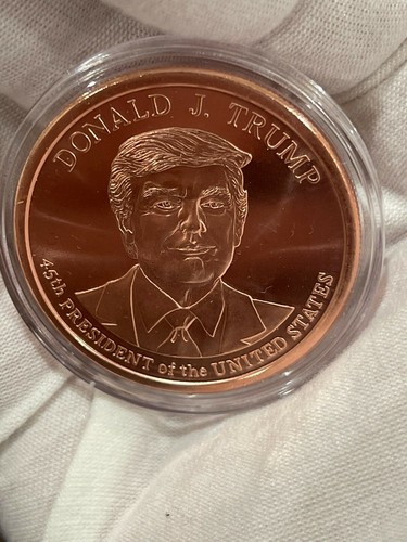 Donald Trump 2020 1 oz .999 Copper BU coin 45th President commemorative ...