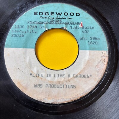EDGEWOOD Recording Studio ~ rare UNKNOWN soul girl group acetate ~ DC ...