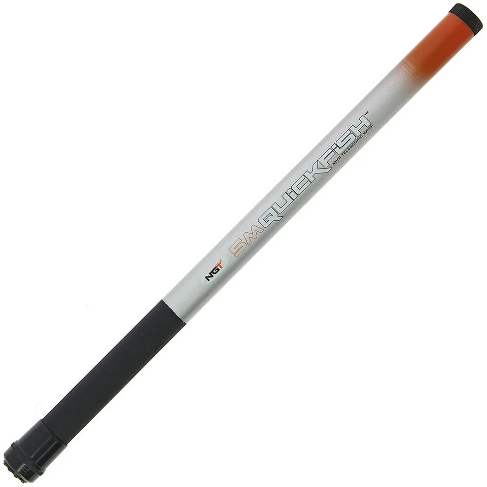 NGT 5m Whip Fishing Pole Coarse Match Float Fishing Telescopic + Rig ...
