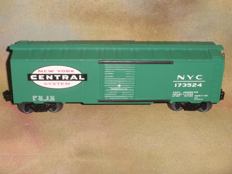 Frank's Roundhouse New York Central O Scale Box Car #173524 Item# 57 | eBay