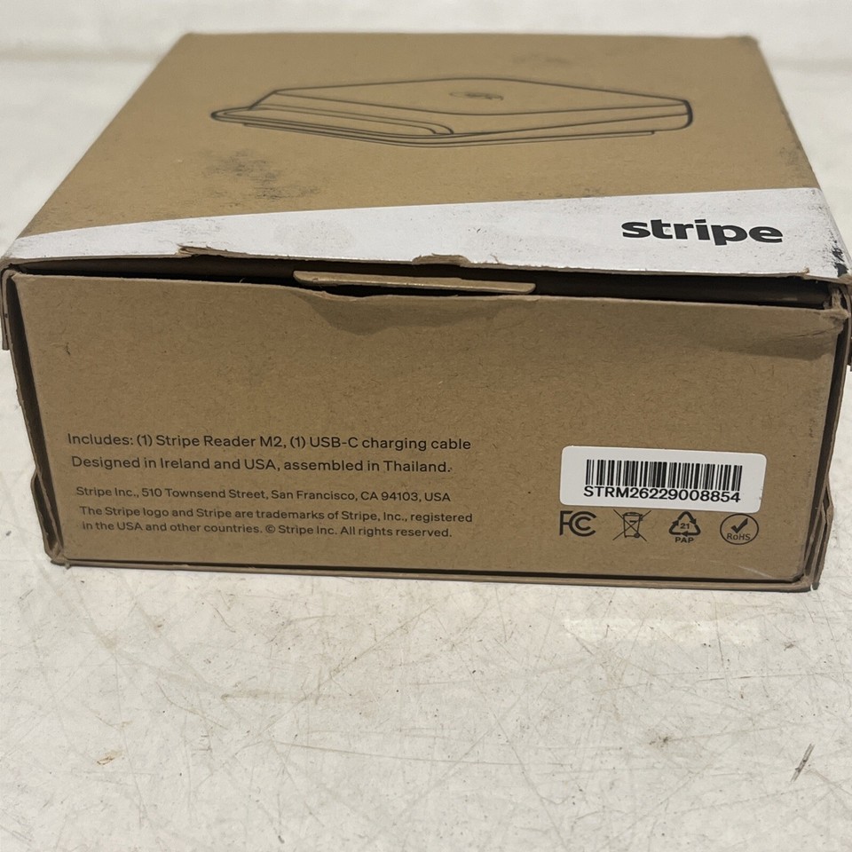 Stripe Reader M2 Wireless Mobile Chip Reader w/ Tap To Pay & Swipe | eBay