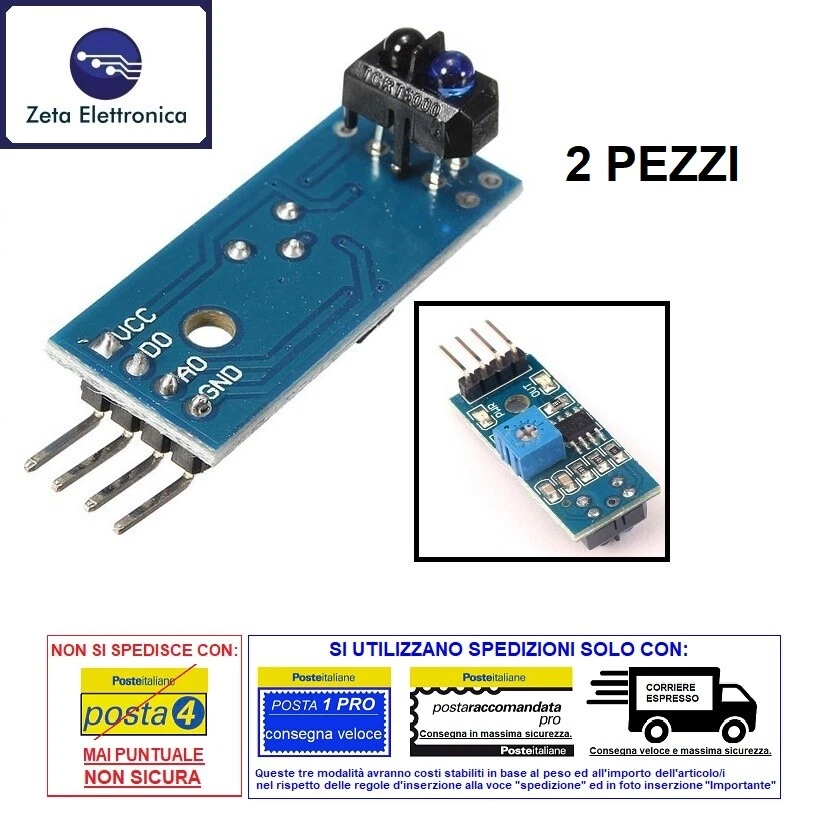 Sensor Infrarrojo Seguidor De Línea Avanzado TCRT5000, 41% OFF