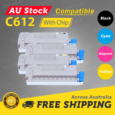 Non-OEM Colour Toner C612 Alternative for OKI C612n C612 Printer ...