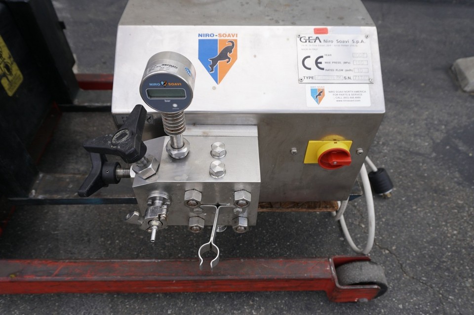 GEA Niro Soavi NS1001L2K High Pressure Laboratory Homogenizer | eBay