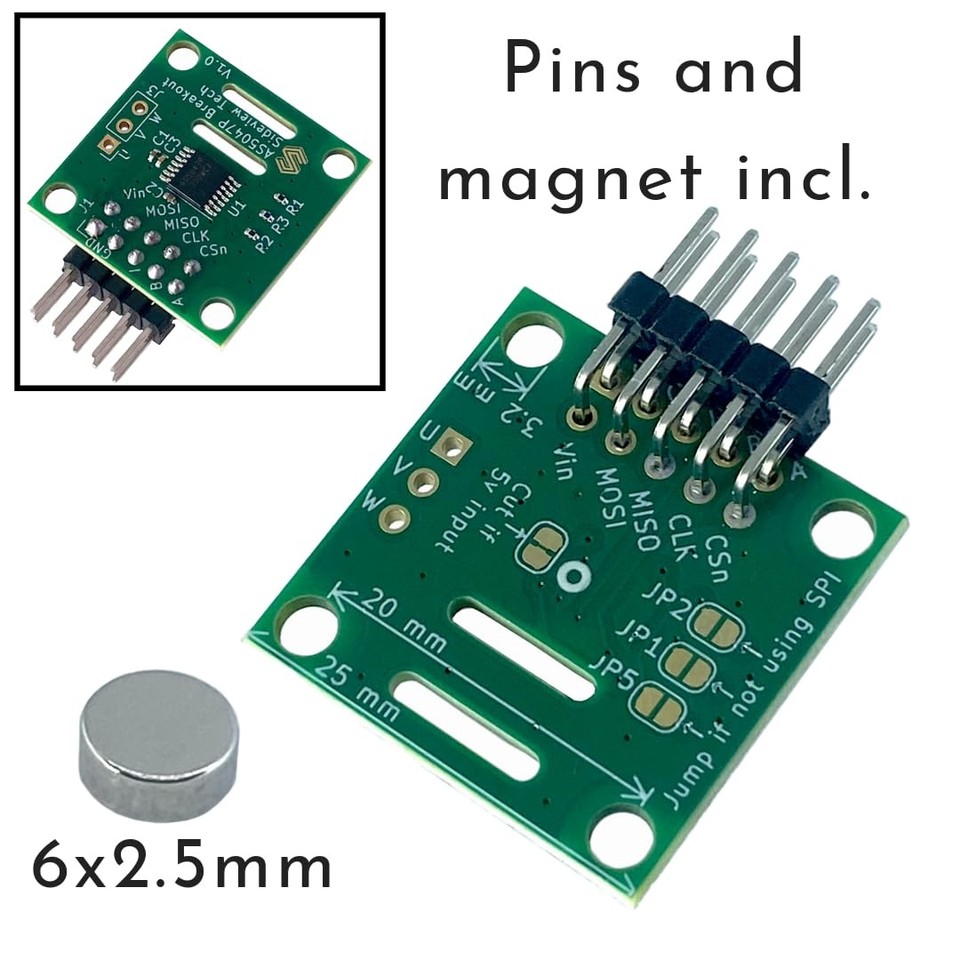AS5047P Magnetic Rotary Position Sensor/Encoder Breakout Board Module,... | eBay