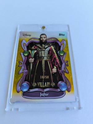 Disney Wonder 2025 Topps 10/50 JAFAR Base Set Live Action Villain #189 ...