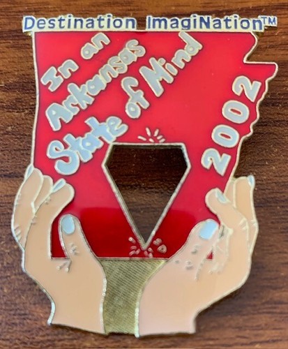 2002 In an Arkansas State of Mind Destination Imagination Pin Used Free ...